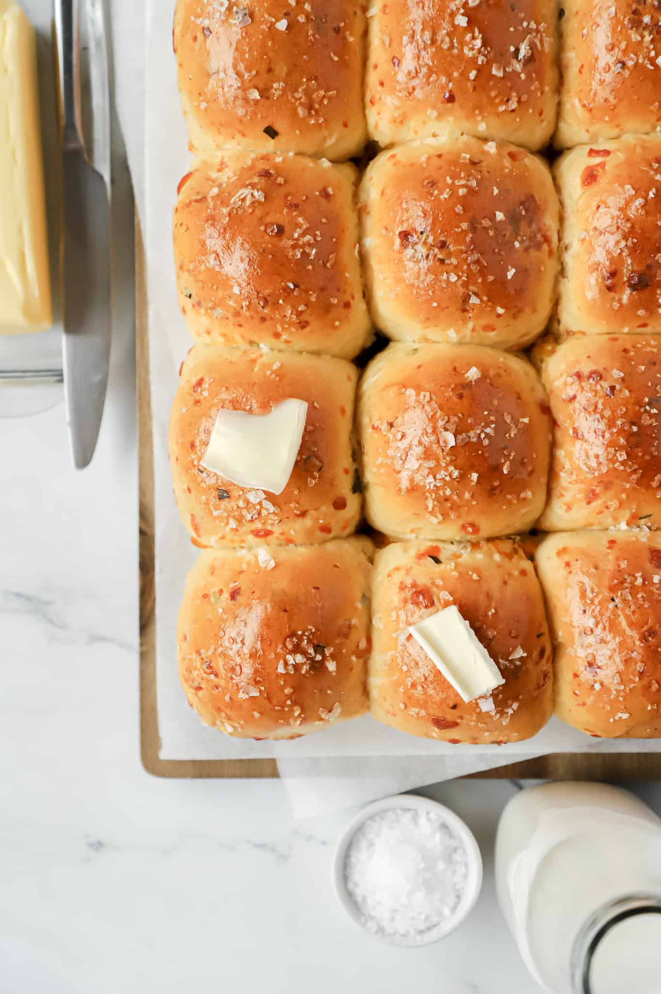 Cheddar Chive Buttermilk Buns | 12 Kitchens